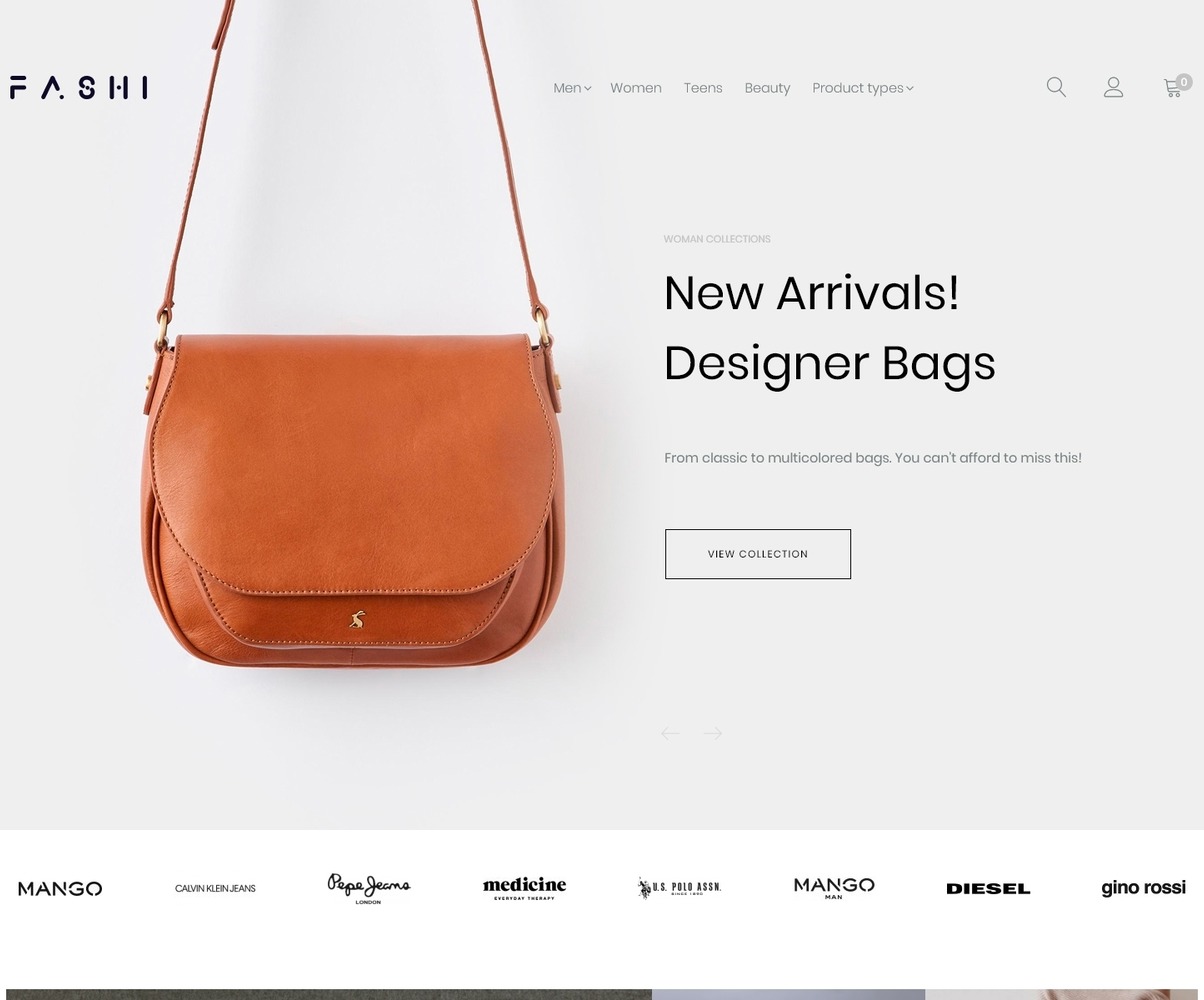 Fashi - Fashion Boutique Magento Theme #69252