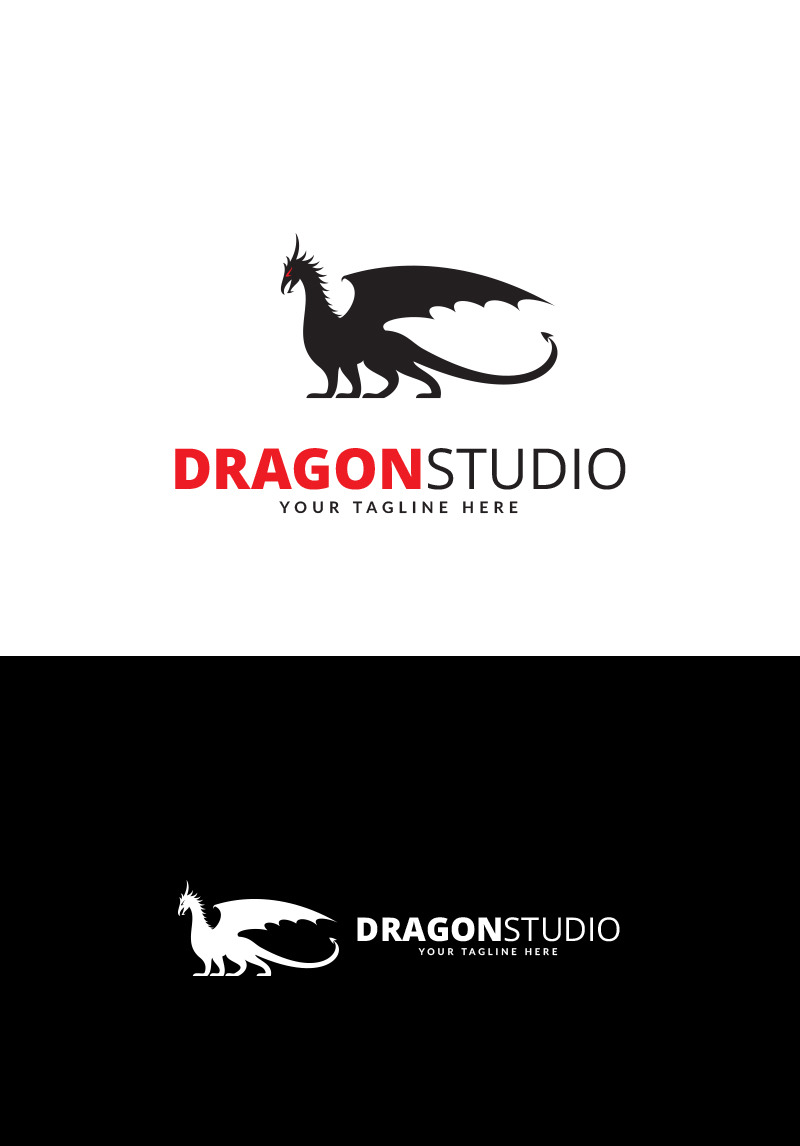Dragon Studio Logo Template #69425