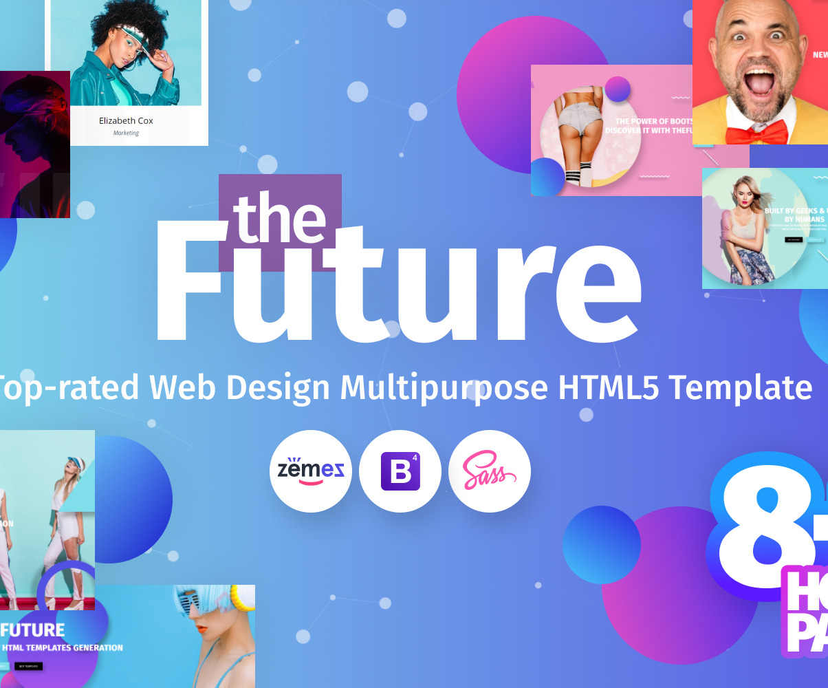 Web Design Multipurpose HTML5 Template