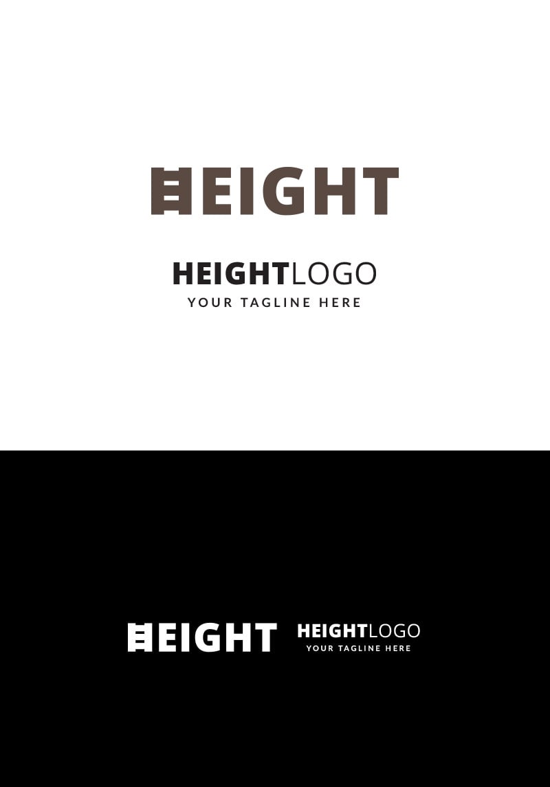 Height Logo Template #69641