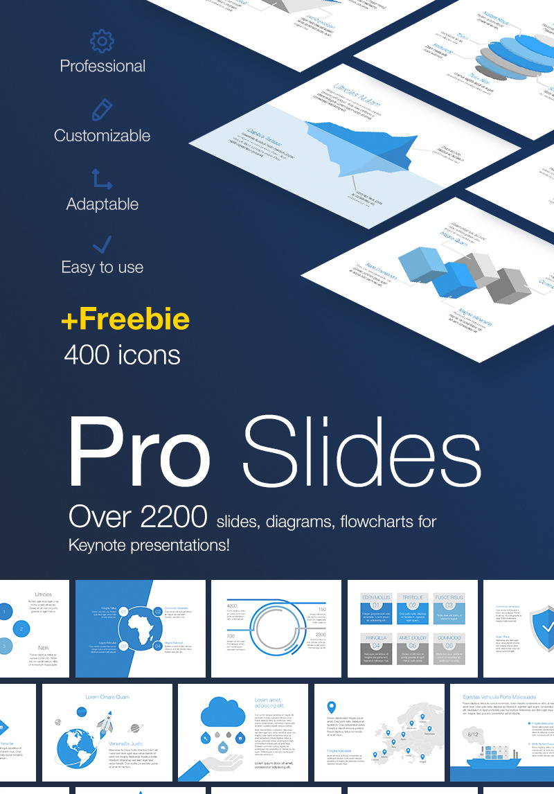 Pro Slides - PowerPoint Template #69696