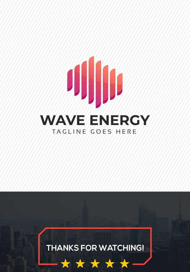 Wave Energy Logo Template #69667