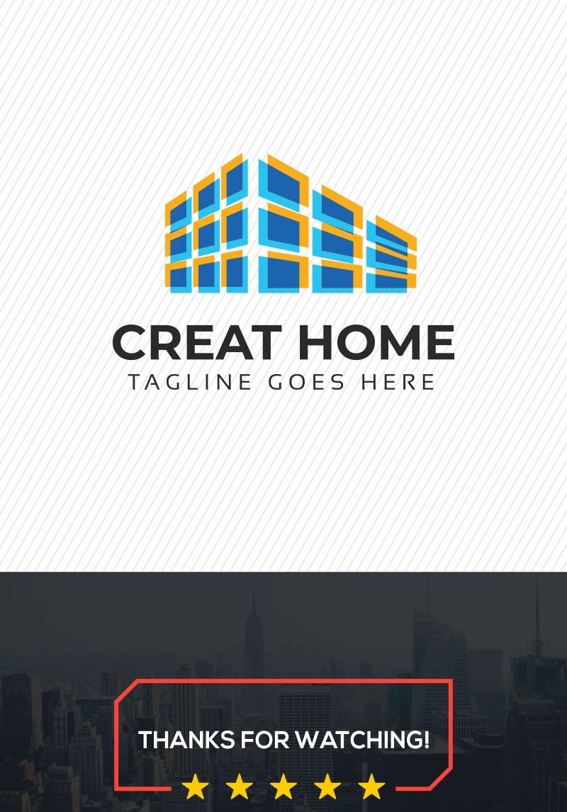 Creative Home Logo Logo Template #69808