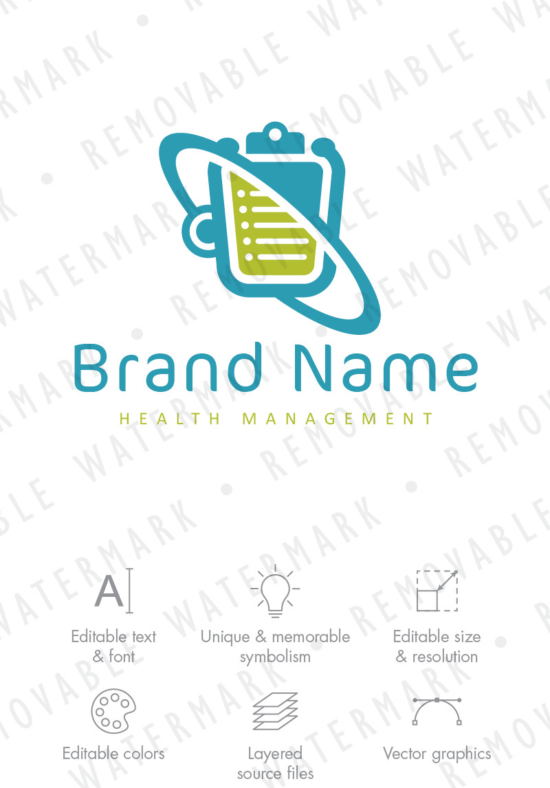 Medical Administration Logo Template #69858