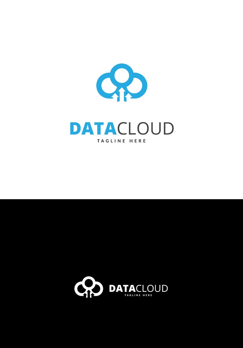 Data Cloud - Logo Template #70257