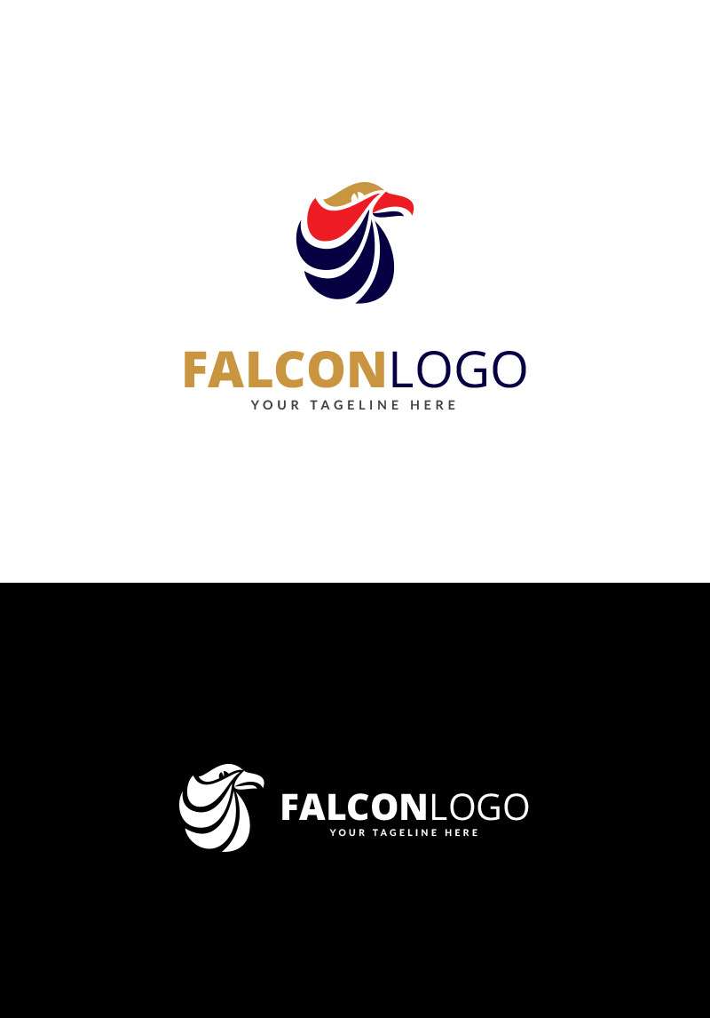 Falcon Brand Logo Template #70240