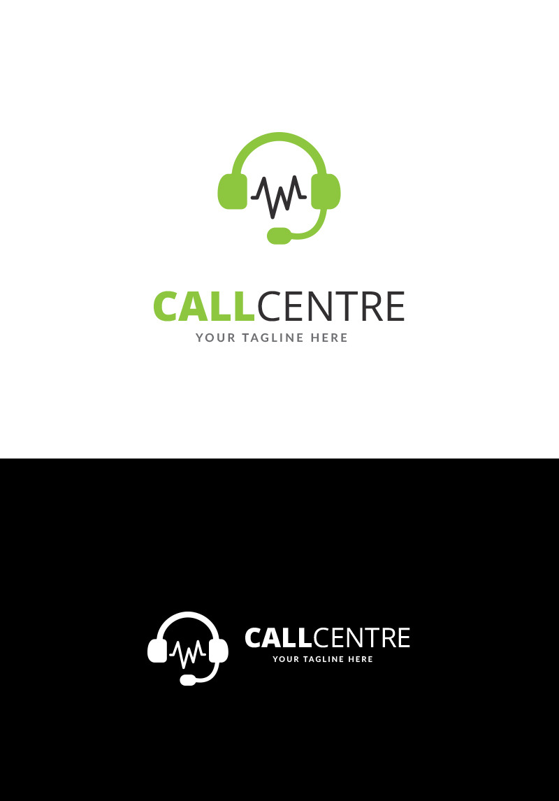 Call Center - Logo Template #70350