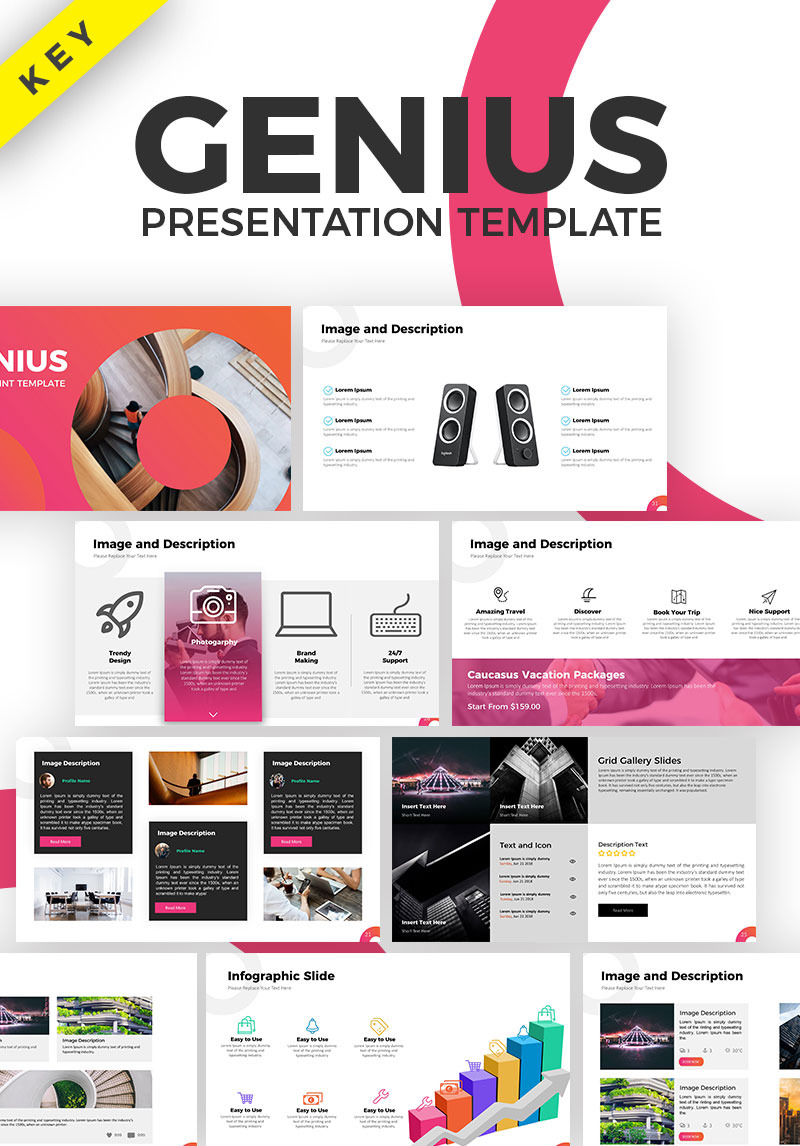 Genius Keynote Template #70607