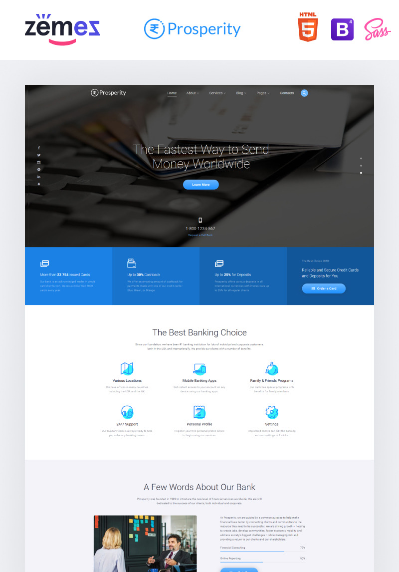 Template Siti Web #70897 per Un Sito di Consulenza