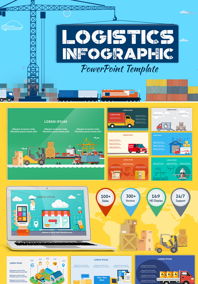 Logistics Infographic Set #71324