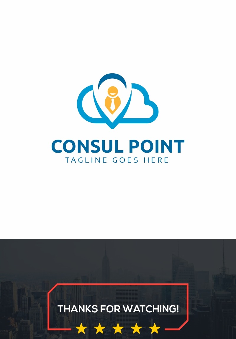 Consulting Point Logo Logo Template #71908