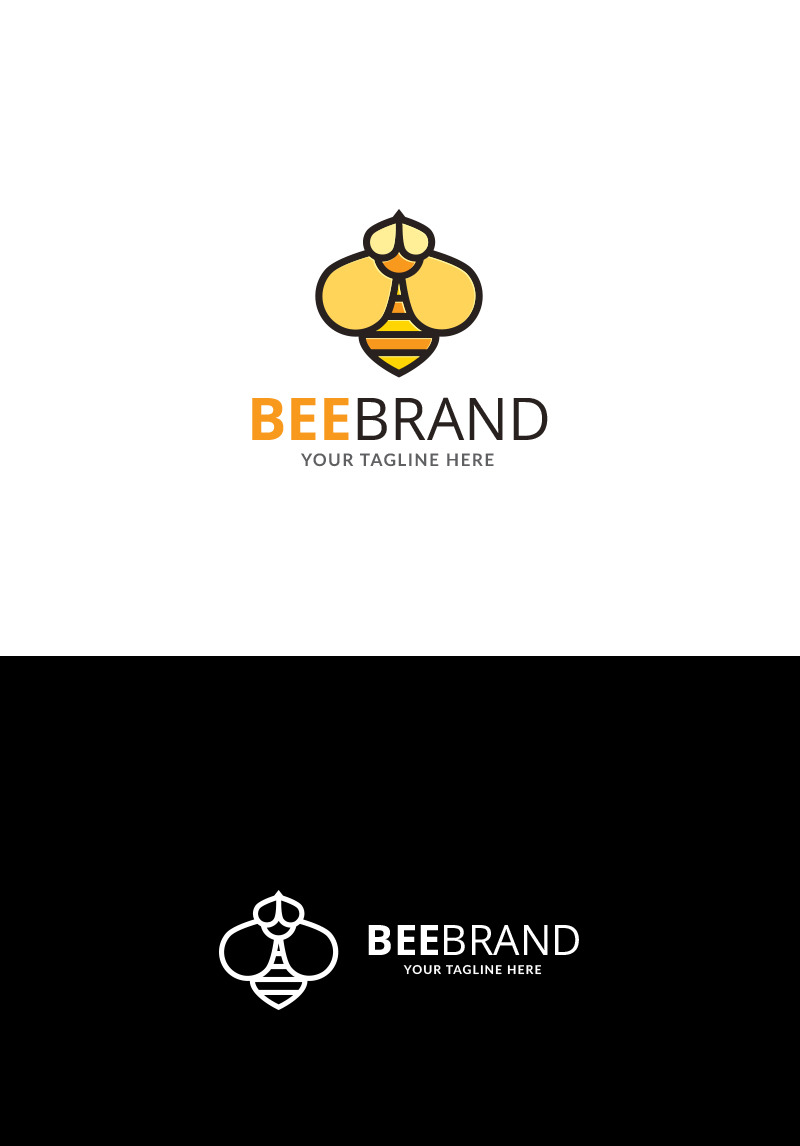 Bee Brand Logo Template #72084