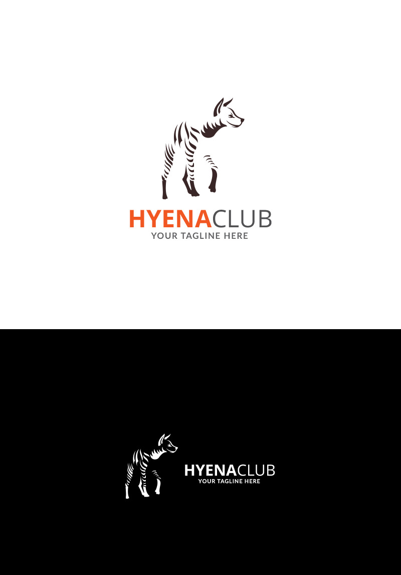 Hyena Club Logo Template #72071