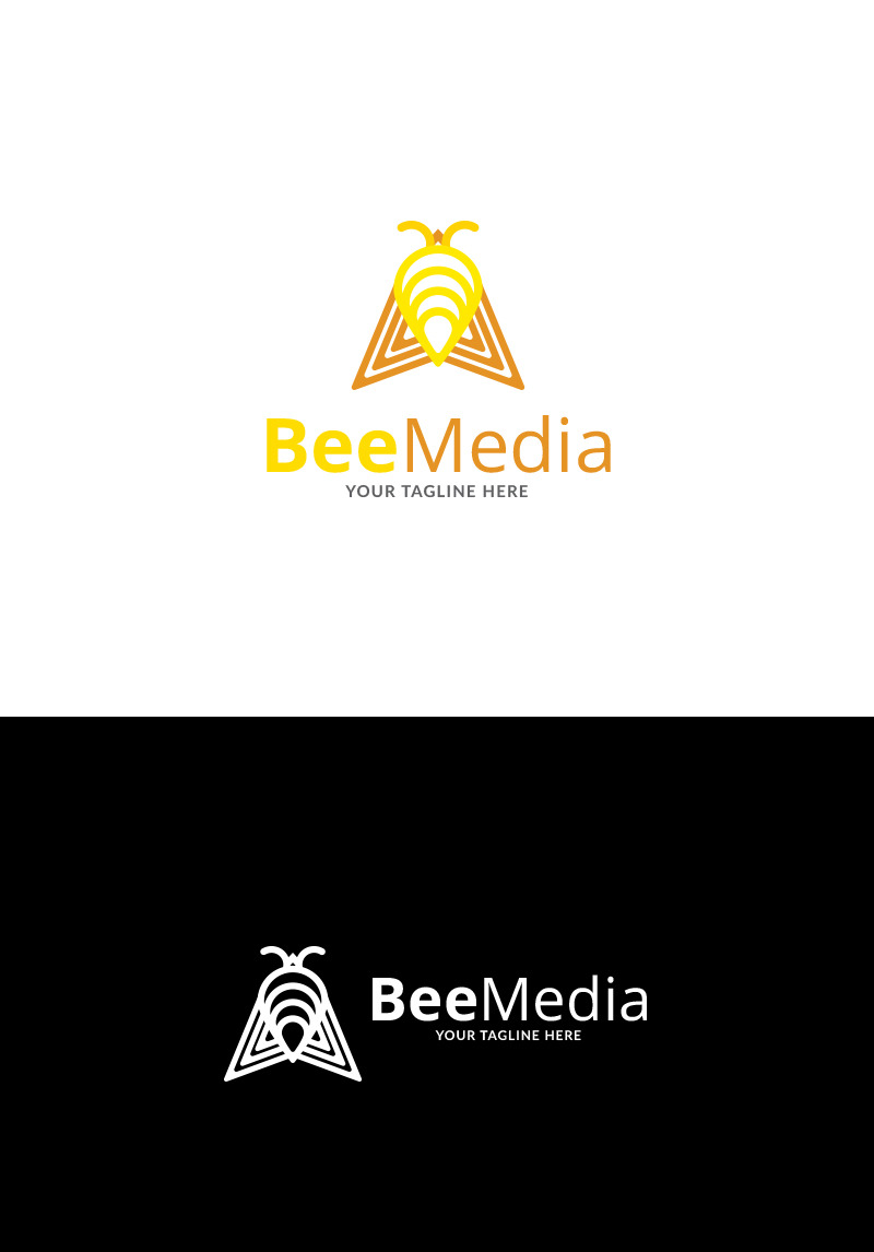 Bee Trade Brand Logo Template #73342