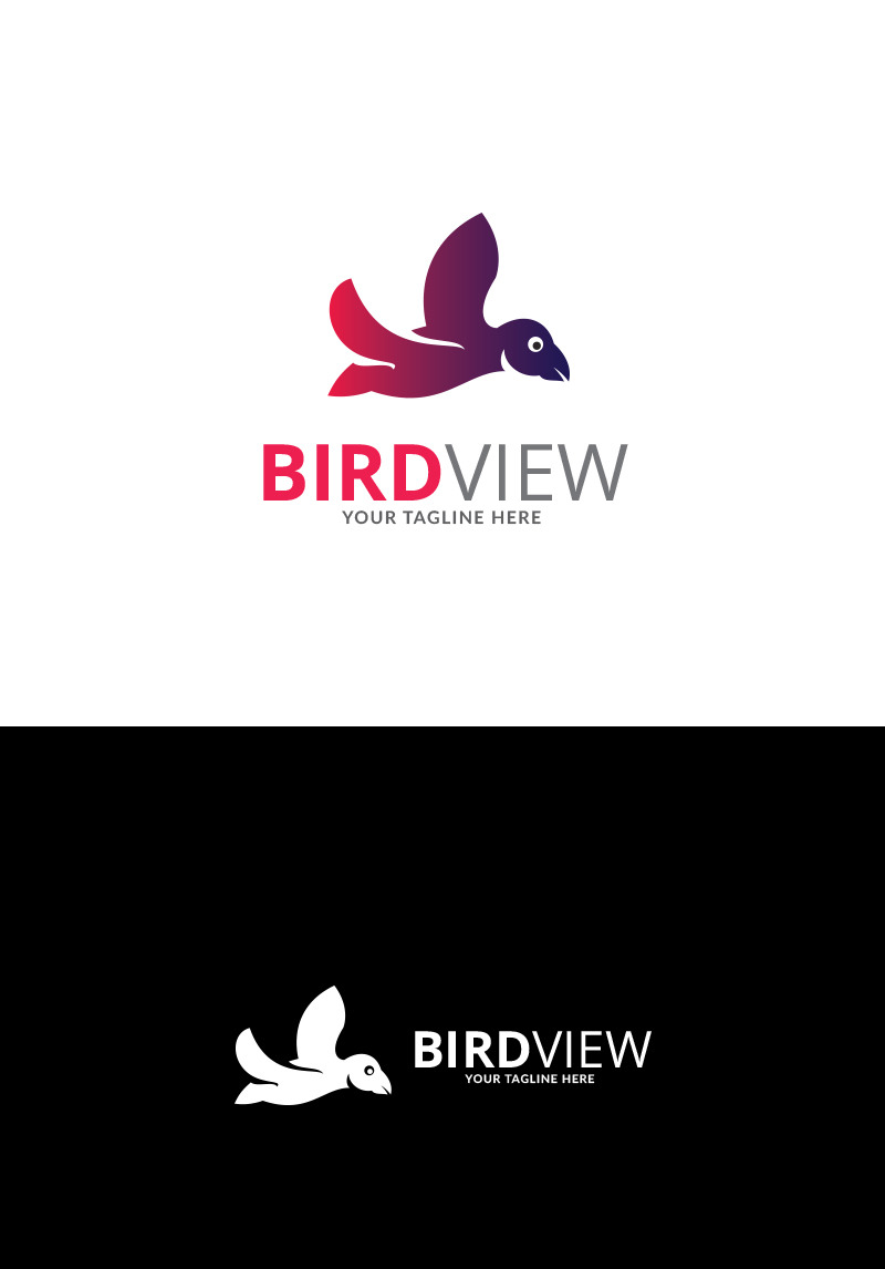 Bird View Brand Logo Template #73368