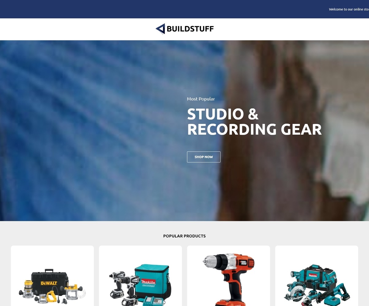 Buildstuff - Building Tools Elementor WooCommerce Theme #73664