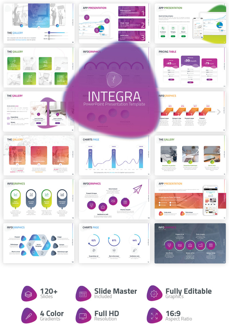 Integra PowerPoint Template #74321