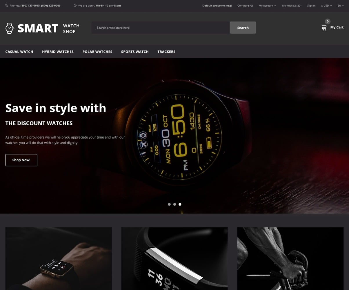 Smart - Gadget OpenCart Template #74629