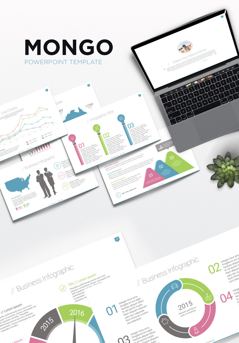 Mongo PowerPoint Template #74977