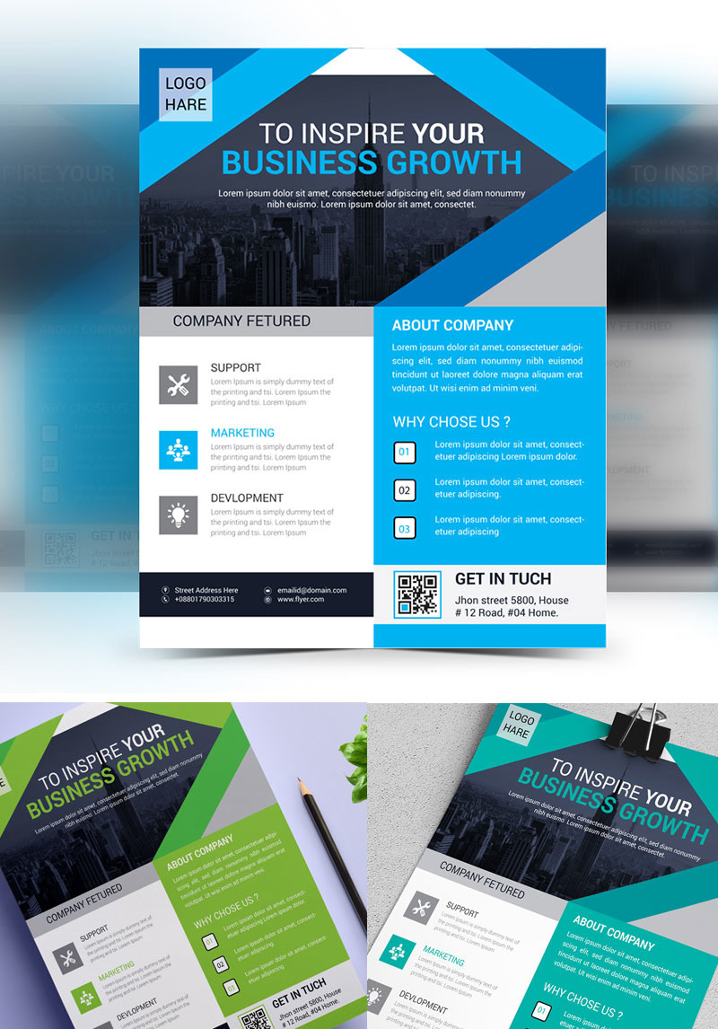 Creative and Modern Flyer | Vol. 14 Corporate Identity Template #75479