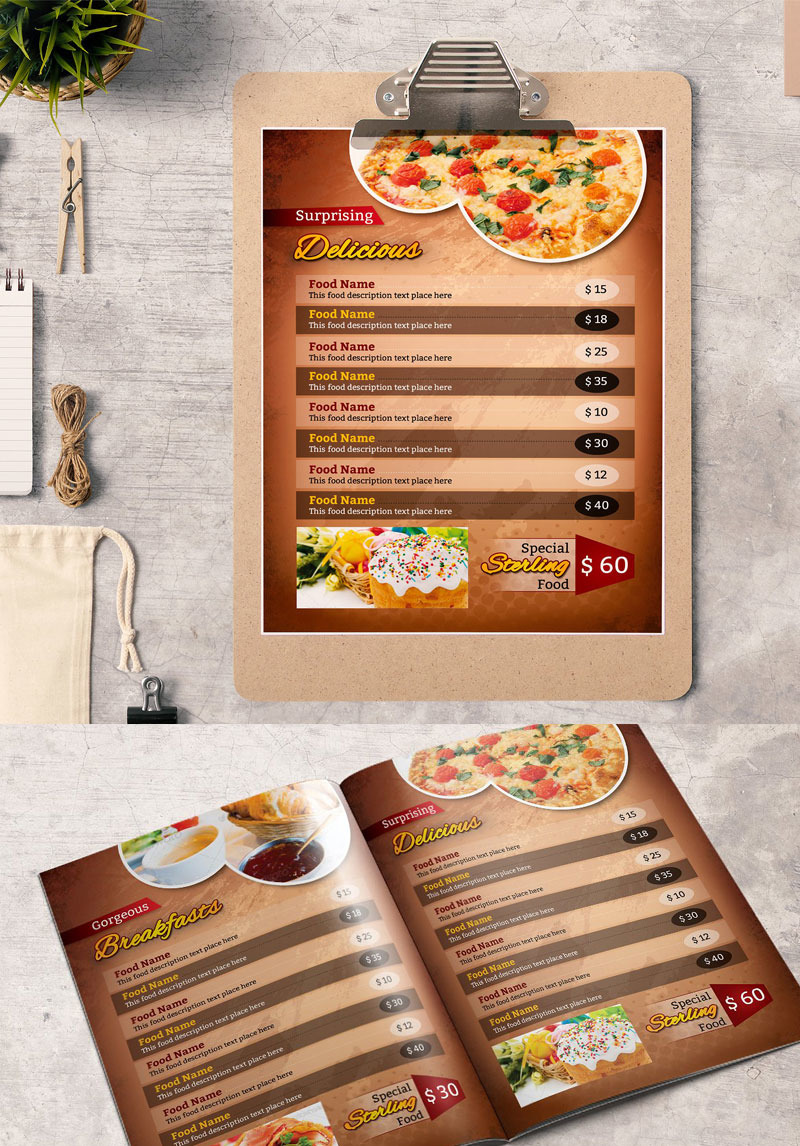 Corporate Menus