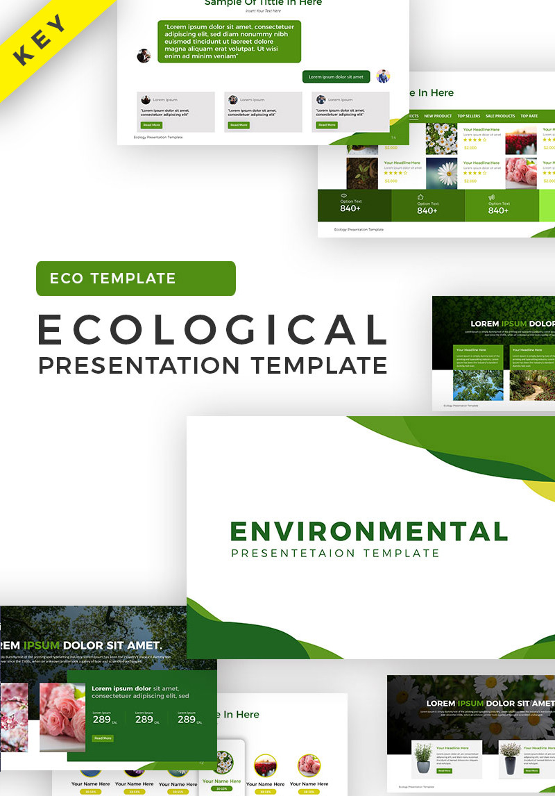 Ecology Presentation - Keynote Template #76431