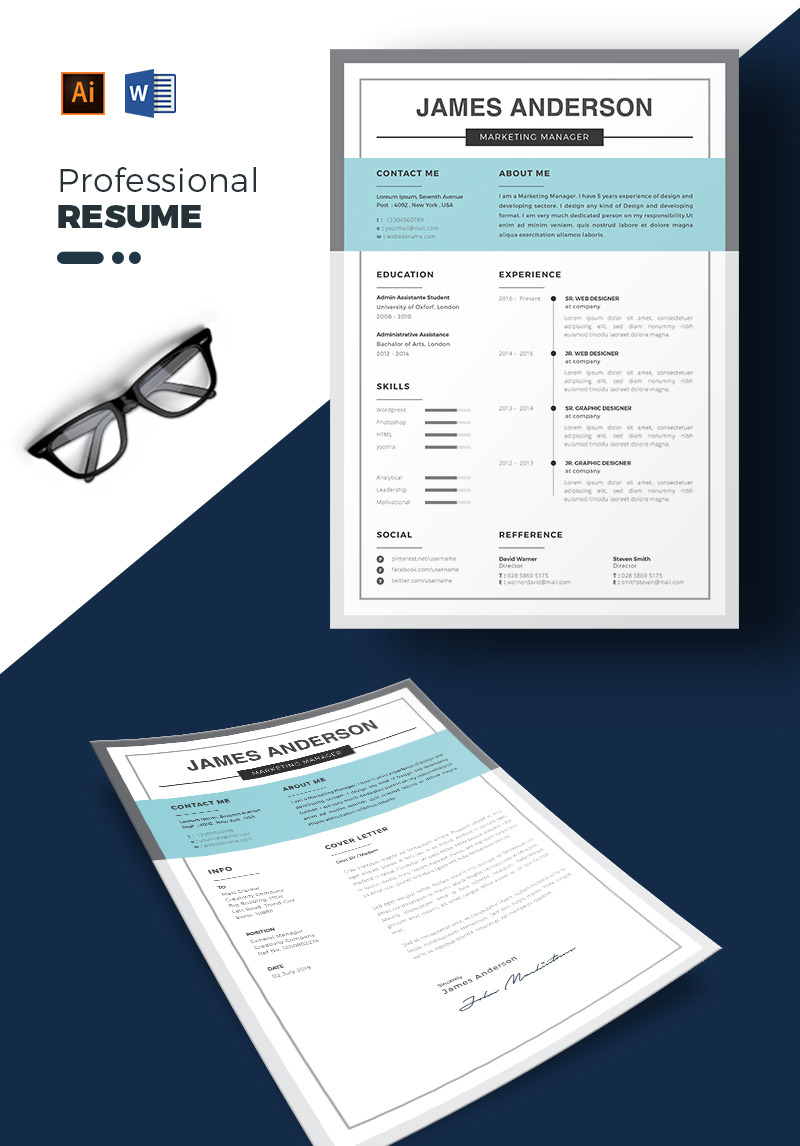 Anderson Resume Template #76758