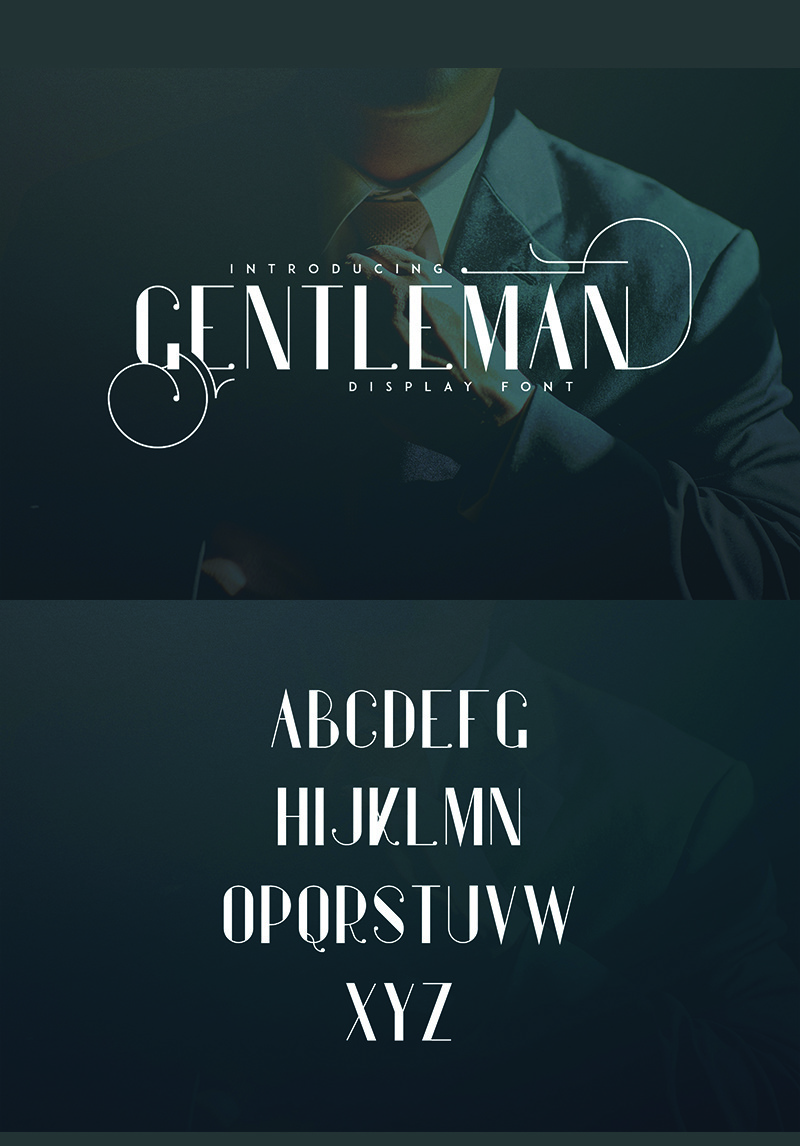 Gentleman Font #78008
