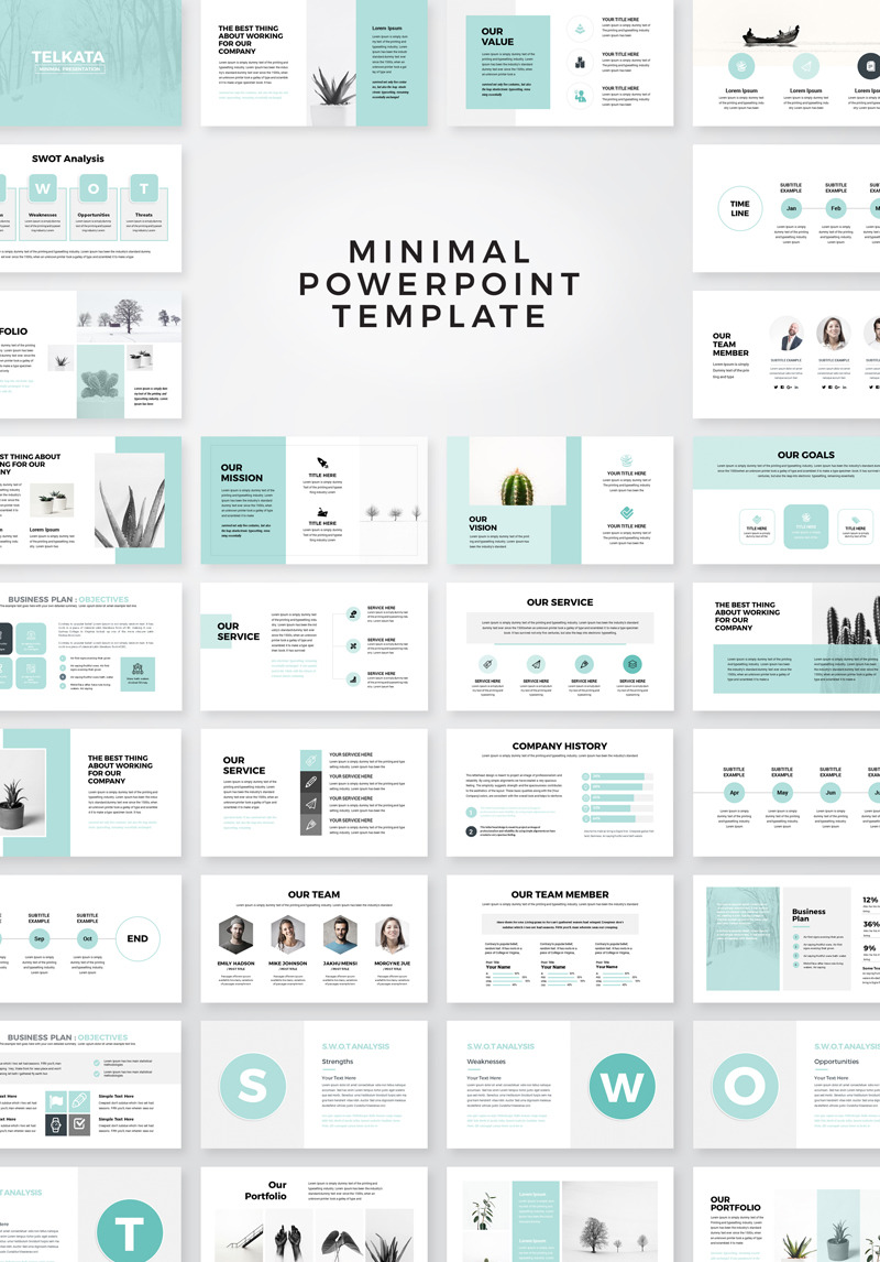 Tema PowerPoint #78835 per Un Sito di Grafica