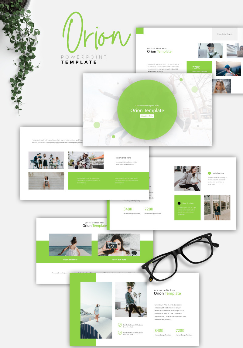 ORION - Creative PowerPoint Template #78942