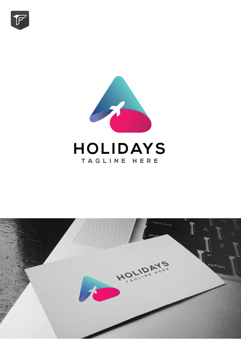 Holidays Logo Template #79318