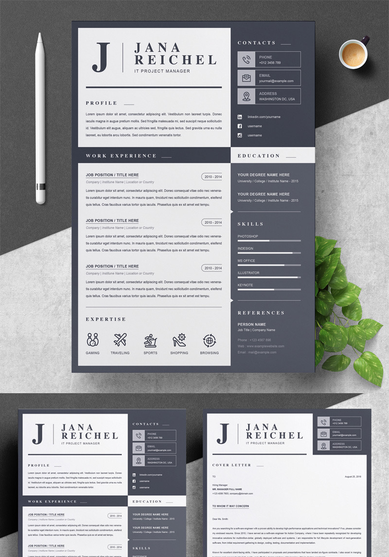 Jana Resume Template #79367