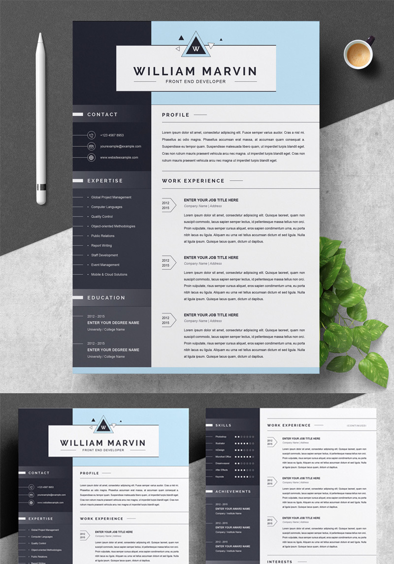 William Resume Template #79357
