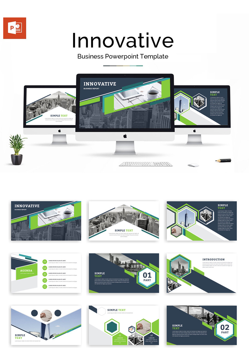 Innovative PowerPoint Template #79432
