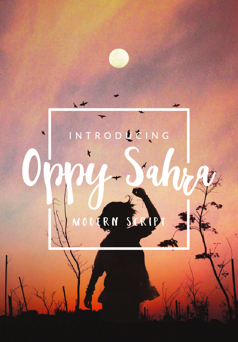Oppy Sahra Font #79828