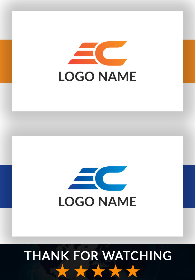 EC Letter Logo Template #80295