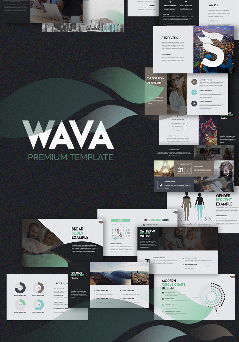 Wava Google Slides #80256