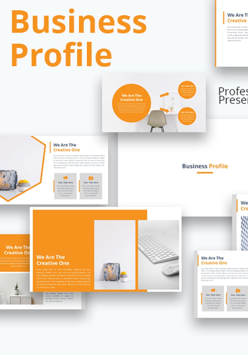 Business Profile PowerPoint Template #81032