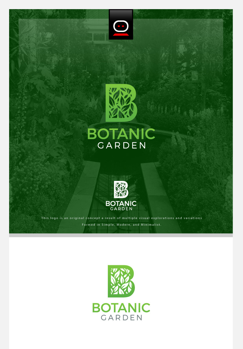 Botanic Garden Logo Template #81391