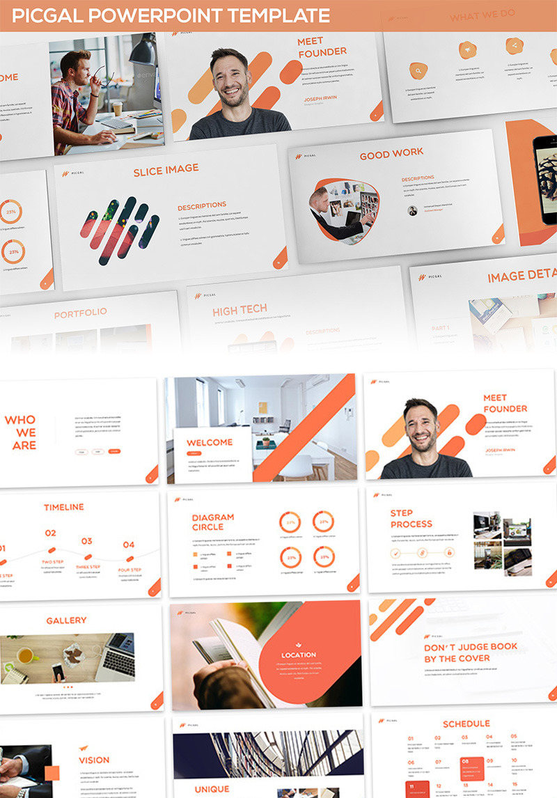 PICGAL Powerpoint Template PowerPoint Template #81875