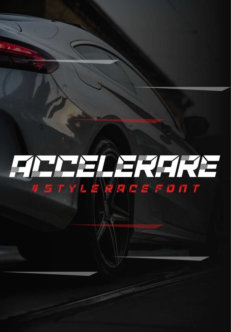 ACCELERARE Font #82417