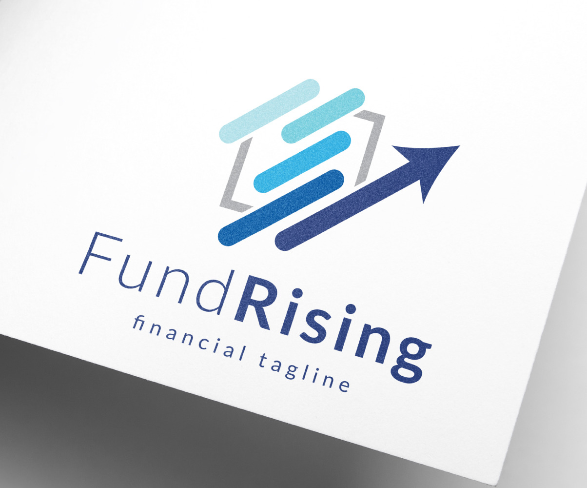 Graph Market Financial Logo Template #82934