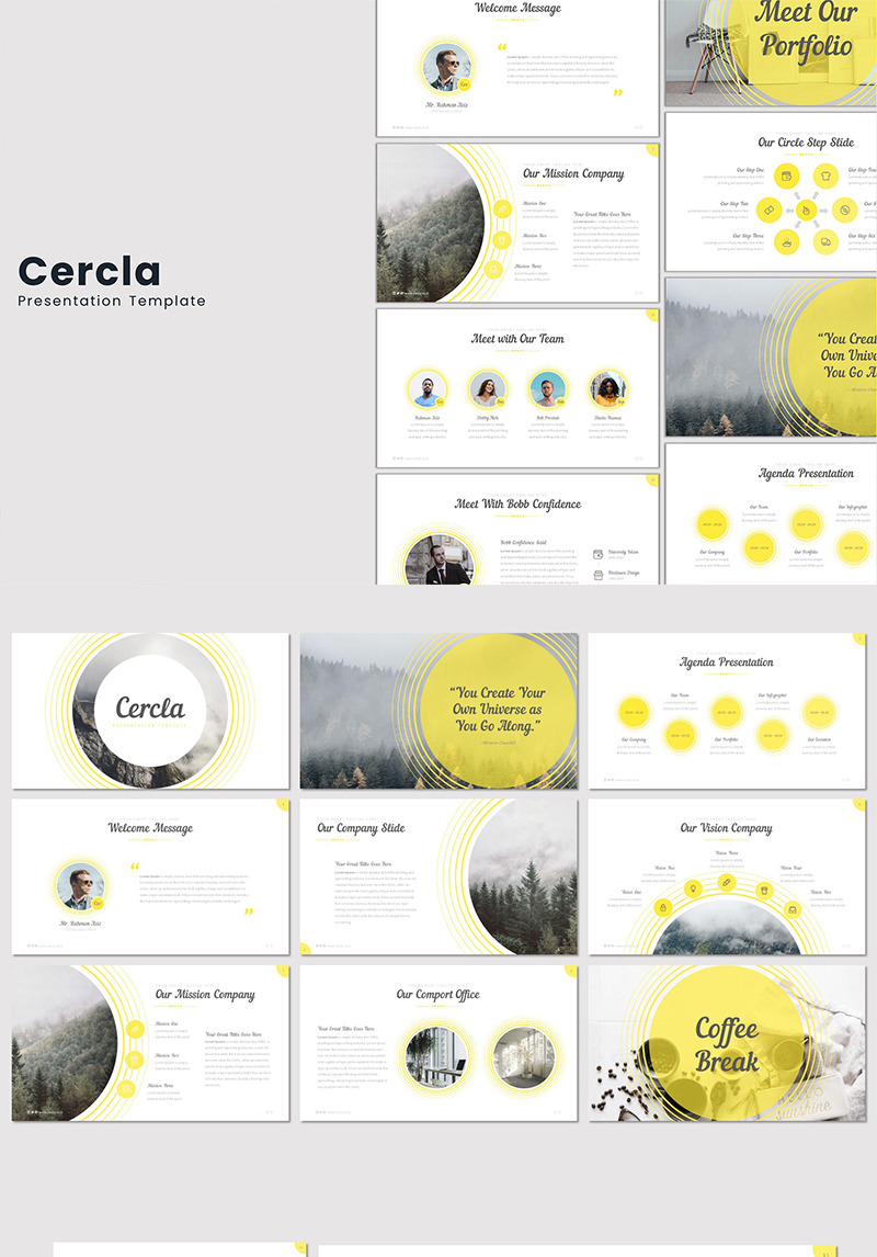 Cercla PowerPoint Template #83131