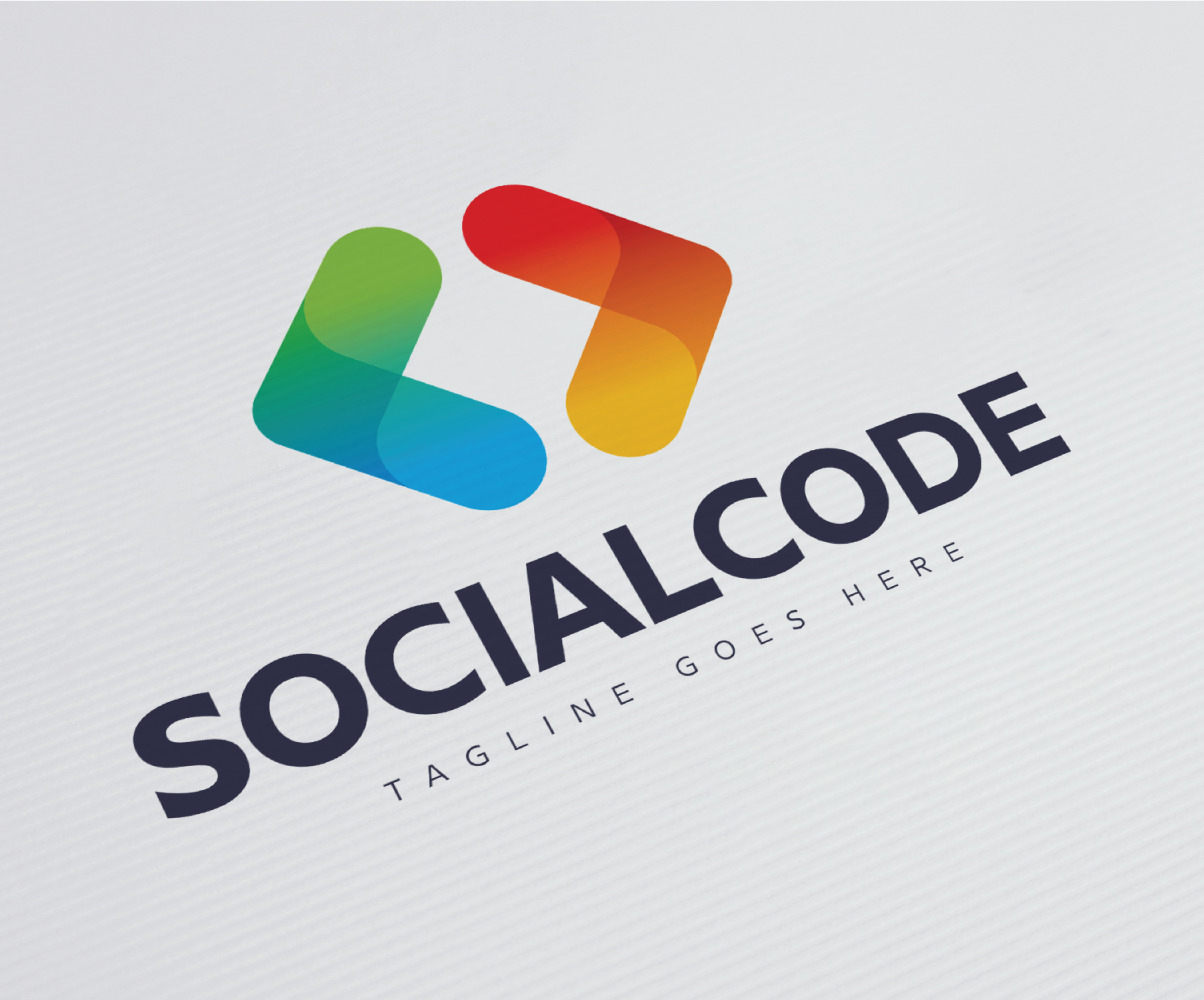Social Code Logo Template #83297