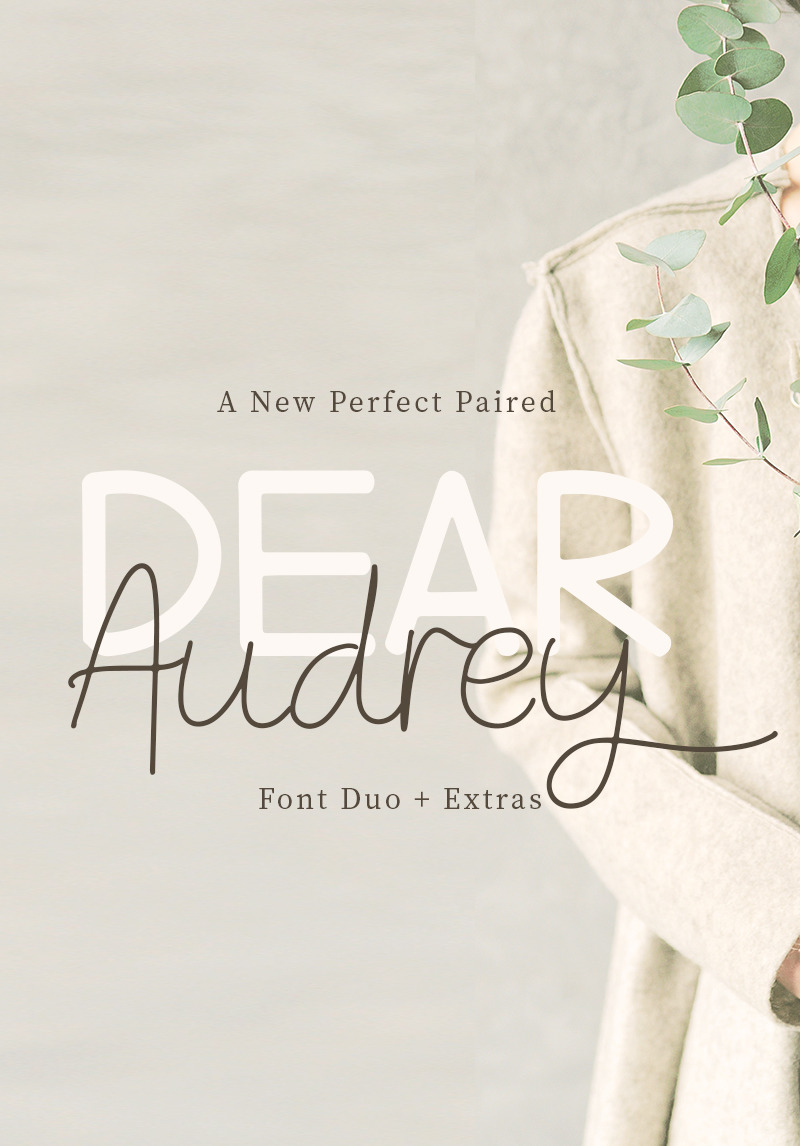 Dear Audrey - Duo Font #84039