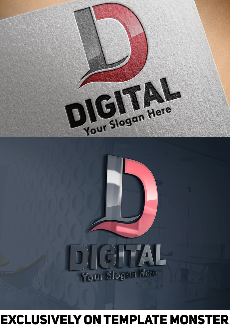 Digital Business Logo Template #84243
