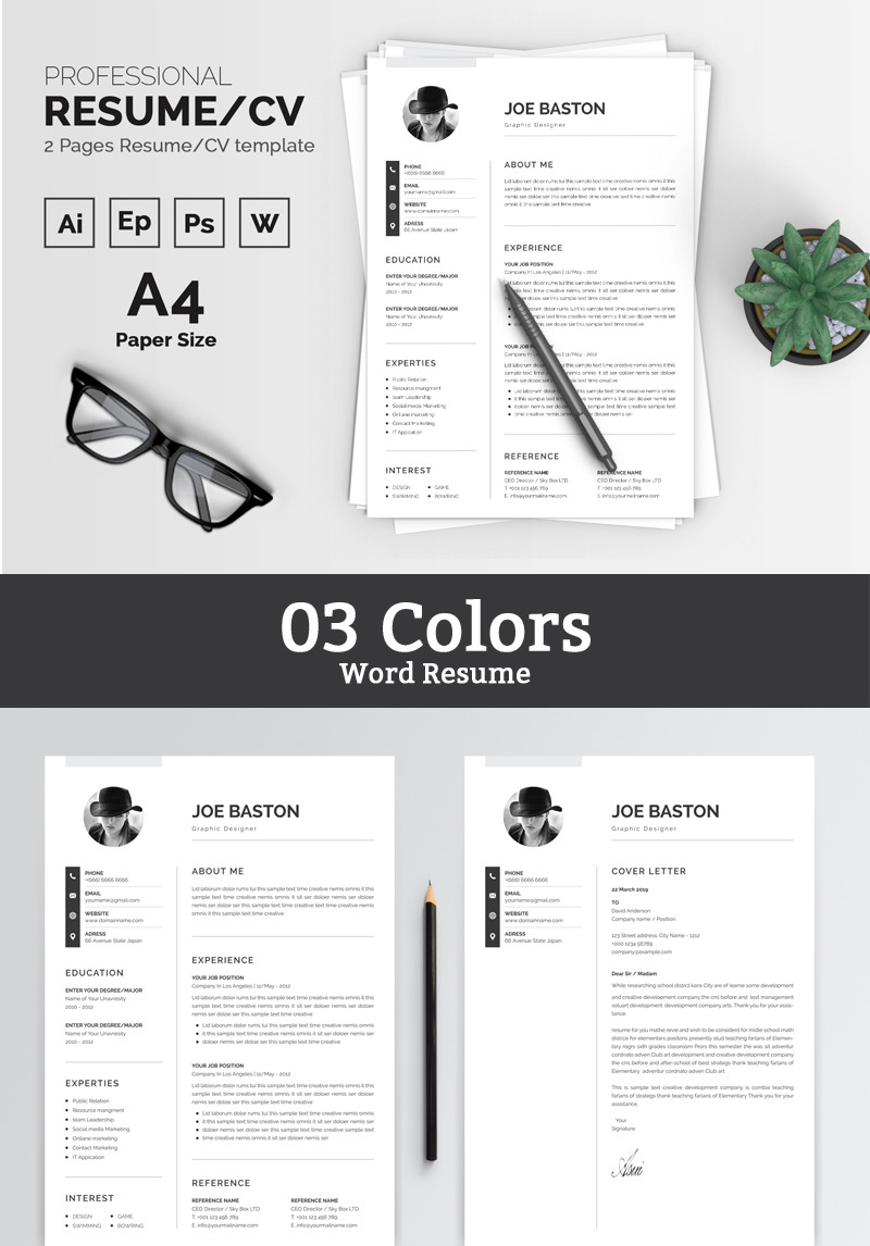 Joe Baston Resume Template #84556