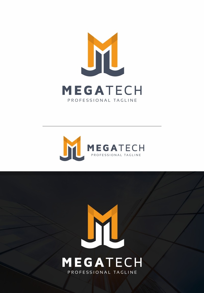Megatech - M Letter Logo Template #84751