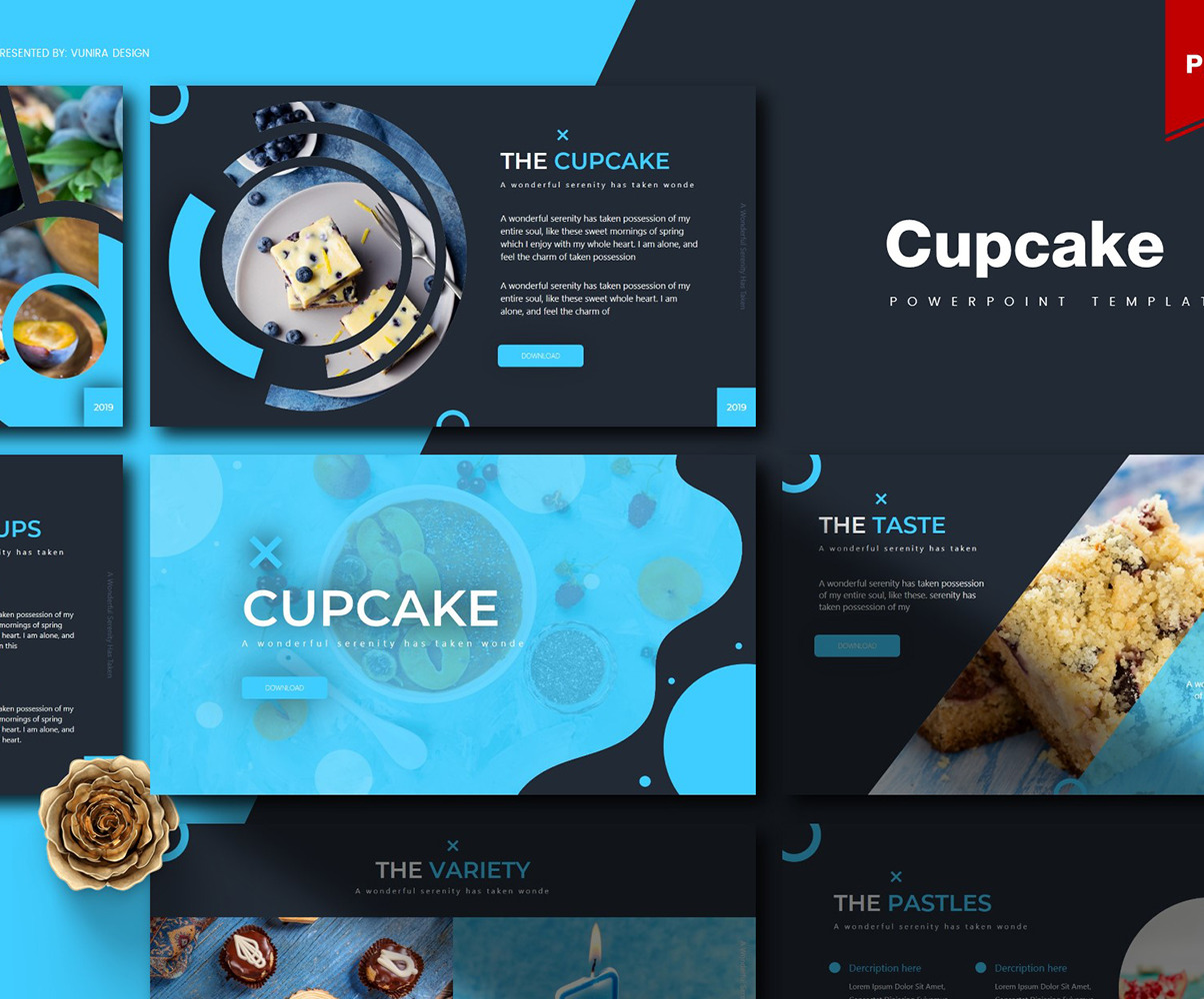 Cupcake | PowerPoint Template #84912