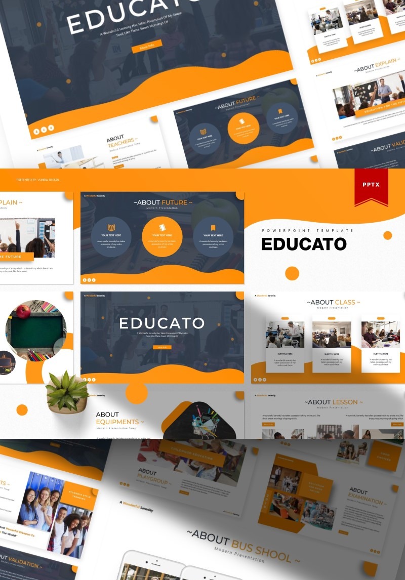 Educato | PowerPoint Template #84918